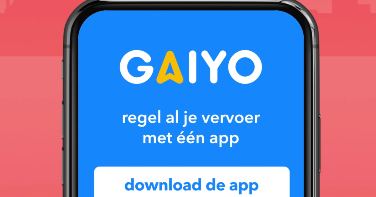 Gaiyo: Eén app voor al je vervoer